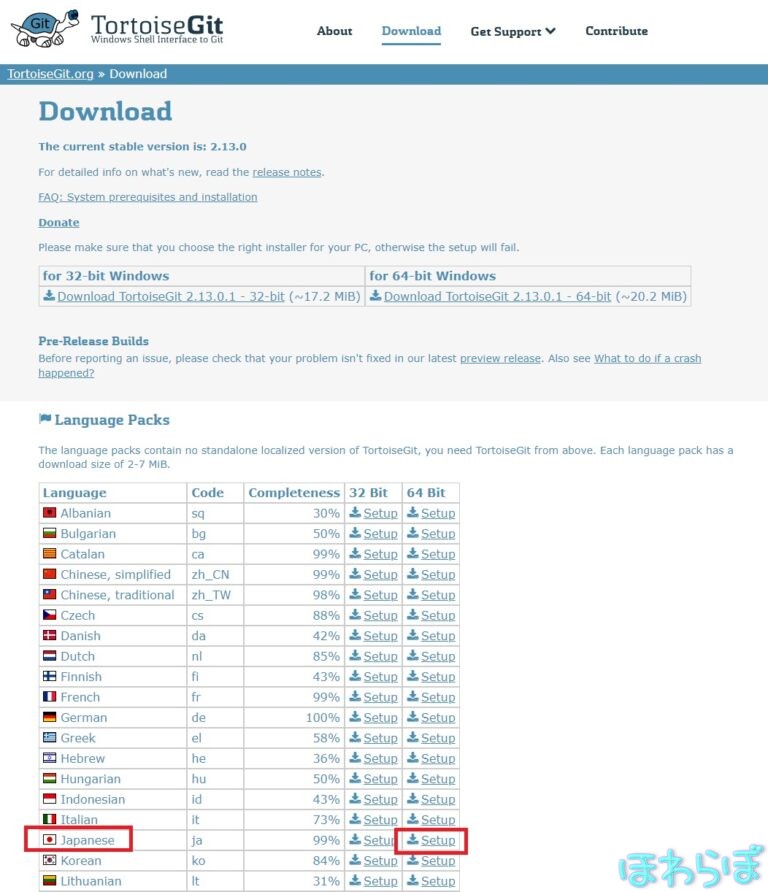 【初心者OK】バージョン管理ツールGitの使い方解説【2022年TortoiseGit 日本語化】 | ほわらぼ